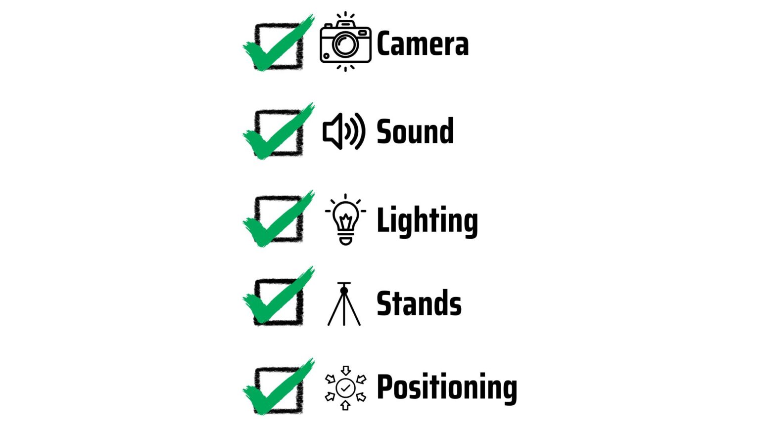 The Ultimate Pre-Production Checklist for Film & Video - LocalEyes ...