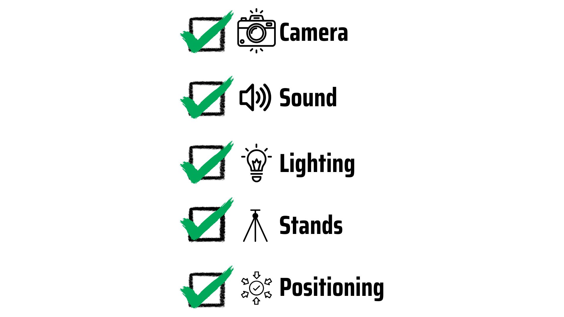 The Ultimate Pre-Production Checklist for Film & Video - LocalEyes ...