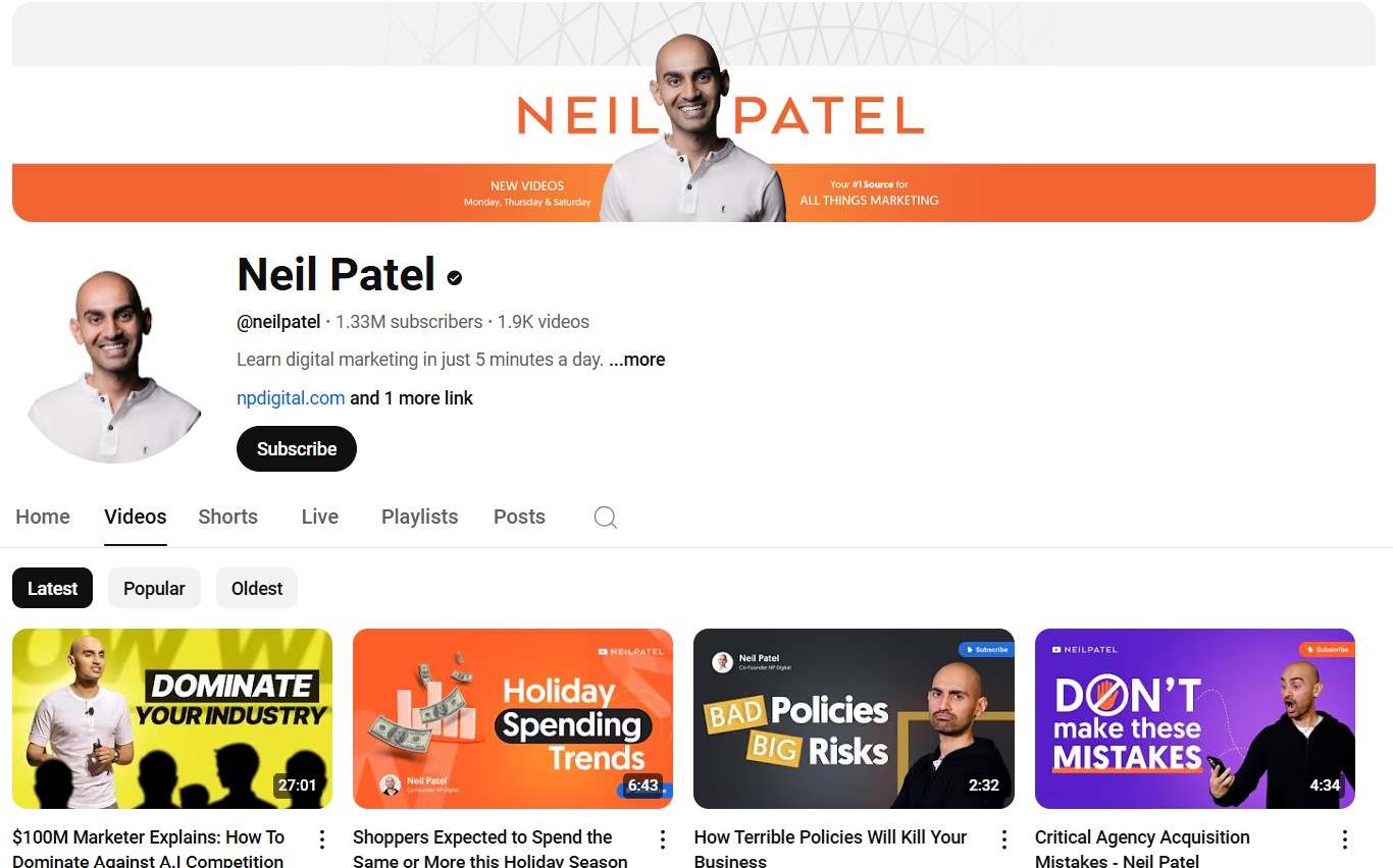 25 Best Marketing YouTube Channels to Follow in 2025! - LocalEyes Video Production