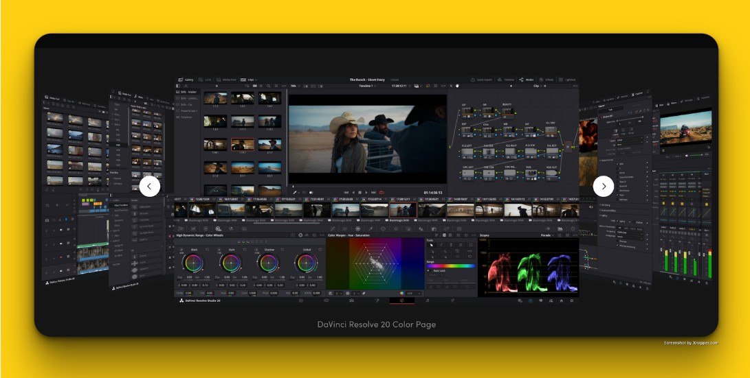 Davinci Interface - LocalEyes Video Production
